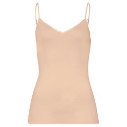 Hanro Unterhemd 'Cotton Seamless' Damen Gr&ouml;&szlig;e S beige