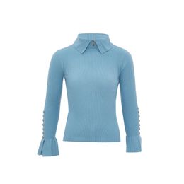 Leo Selection Pullover Damen Gr&ouml;&szlig;e XS/S hellblau