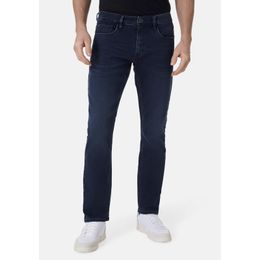 HERO by John Medoox Herren HERO by John Medoox 5-Pocket-Jeans &raquo;Portland Denim Slim Straight Stretch Jeans&laquo; Straight Fit Casual Clean Wash Denim Jeans 