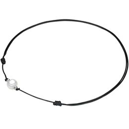 Valero Pearls Necklace female Black size One Size