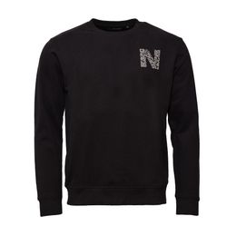 Nassau Beach Club Sweatshirt ' NB231045 ' Herren Gr&ouml;&szlig;e XXL grau / schwarz