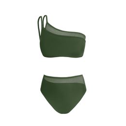 Cupshe Bikini 'DAA12C4M002RR' Damen Gr&ouml;&szlig;e XL gr&uuml;n