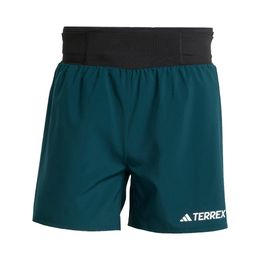 adidas terrex Outdoorshorts 'Xperior' Herren Gr&ouml;&szlig;e L dunkelgr&uuml;n / wei&szlig;