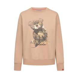 Frieda & Freddies New York Frieda & Freddies Ny Sweatshirt Damen Gr&ouml;&szlig;e L sand / gold / dunkelgrau