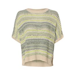 Opus Pullover ' Punissa ' Damen Gr&ouml;&szlig;e XL beige / gelb / gr&uuml;n