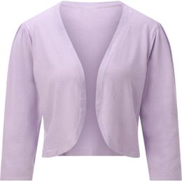 Damen Bolero in Feinstrick-Qualit&auml;t flieder, Gr&ouml;&szlig;e 40