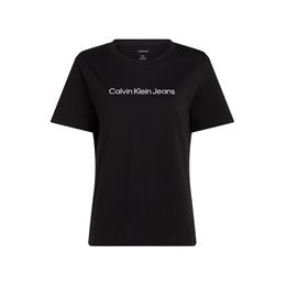 Calvin Klein Jeans T-Shirt Damen Gr&ouml;&szlig;e S schwarz / wei&szlig;