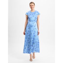 Hugo Kleid 'Kamela' Damen Gr&ouml;&szlig;e 38 blau / himmelblau / gr&uuml;n Winterkleid