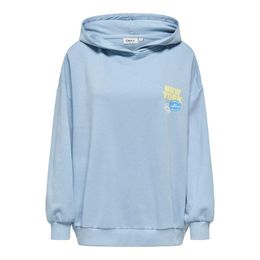 Only Damen Only Sweatshirt &raquo;ONLELO L/S PRINT HOOD BOX SWT&laquo;, Baumwollmischung, regular fit XL
