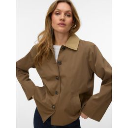 V&eacute;ro Moda Vero Moda Damen Langjacke &raquo;VMCHELSEAFIA SHORT JACKET BOO&laquo; mit Kontrastdetails M