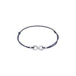 Elli Armband 'Infinity' Damen Gr&ouml;&szlig;e 16 blau / silber