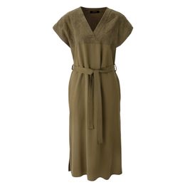 Aniston Casual Kleid Damen Gr&ouml;&szlig;e 46 oliv Winterkleid