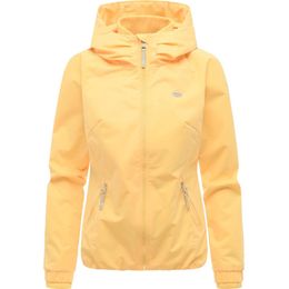 Ragwear Performance Jacket 'Dizzie' female Yellow size XXXL