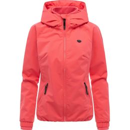 Ragwear Performance Jacket 'Dizzie' female Orange size 6XL