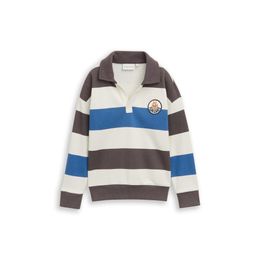 Tom Tailor Sweatshirt Jungen Gr&ouml;&szlig;e 104 royalblau / anthrazit / offwhite