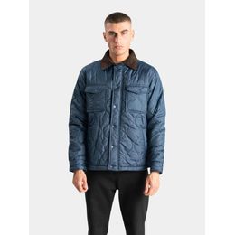 Teeshoppen Jacke Herren Gr&ouml;&szlig;e XL marine / braun