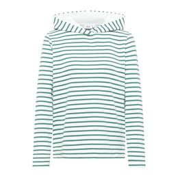 Cecil Sweatshirt Damen Gr&ouml;&szlig;e M schilf / wei&szlig;