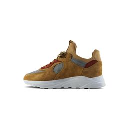 ekn Footwear Sneaker 'LARCH' Herren Gr&ouml;&szlig;e 40 dunkelbeige / grau / weinrot