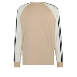 adidas originals Shirt 'Cali' Herren Gr&ouml;&szlig;e S beige / schwarz / wei&szlig;