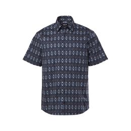 Men Plus Hemd Herren Gr&ouml;&szlig;e 8XL navy / naturwei&szlig;