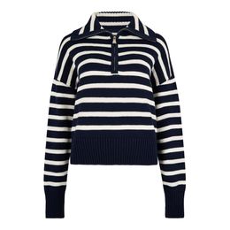 Apricot Pullover Damen Gr&ouml;&szlig;e M navy / wei&szlig;