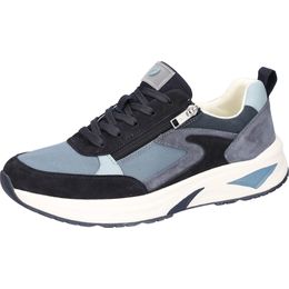Waldl&auml;ufer Waldl&auml;ufer Sneaker Herren Gr&ouml;&szlig;e 44 taubenblau / hellblau / schwarz