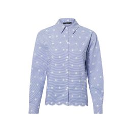 Zero Bluse Damen Gr&ouml;&szlig;e XS blau / wei&szlig;