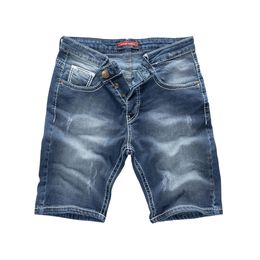 Rock Creek Shorts Herren Gr&ouml;&szlig;e 42 blue denim / wei&szlig;