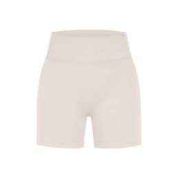 Smilodox Amaze Scrunch Seamless Shorts Damen Gr&ouml;&szlig;e S beige
