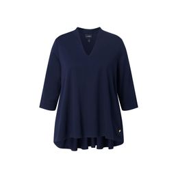 Ulla Popken Bluse Damen Gr&ouml;&szlig;e XXXL/4XL marine