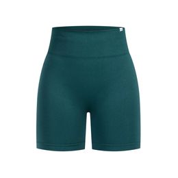 Smilodox Amaze Scrunch Seamless Shorts Damen Gr&ouml;&szlig;e S dunkelgr&uuml;n
