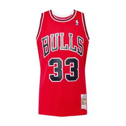 Mitchell & Ness Mitchell & Ness Funktionsshirt 'Scottie Pippen' Herren Gr&ouml;&szlig;e XL rot / schwarz / wei&szlig;