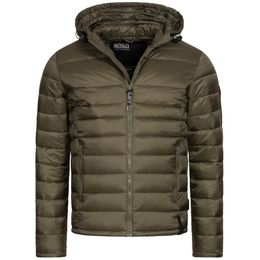 INDICODE Jeans &Uuml;bergangsjacke 'Hampshire' Herren Gr&ouml;&szlig;e S khaki