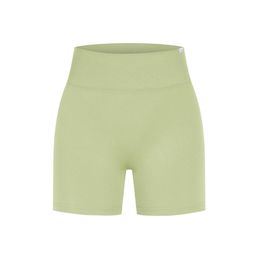 Smilodox Amaze Scrunch Seamless Shorts Damen Gr&ouml;&szlig;e L pastellgr&uuml;n