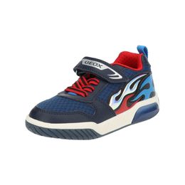 Geox Sneaker Jungen Gr&ouml;&szlig;e 32 blau / dunkelblau / rot / silber / wei&szlig;