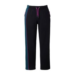 Ulla Popken Hose Damen Gr&ouml;&szlig;e 54/56 blau / schwarz