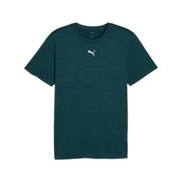 Puma Funktionsshirt 'Tad Essentials' Herren Gr&ouml;&szlig;e L tanne / wei&szlig;