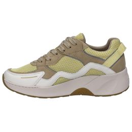 Josef Seibel Sneaker Damen Gr&ouml;&szlig;e 41 creme / gelb / wei&szlig;