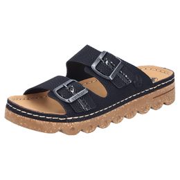 Rieker Pantolette Damen Gr&ouml;&szlig;e 37 schwarz