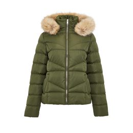 Threadbare. Threadbare Jacke 'Hails' Damen Gr&ouml;&szlig;e XXL kitt / oliv Winterjacke