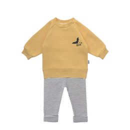 Liliput Sweatshirt und Leggings 'Boo' Jungen Gr&ouml;&szlig;e 74/80 gelb
