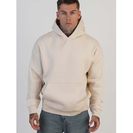 SikSilk Sweatshirt 'Graphic Hoodie' Herren Gr&ouml;&szlig;e S beige