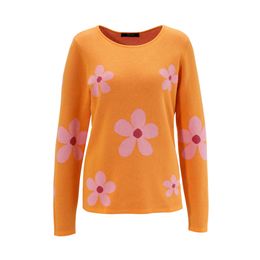 Aniston Selected Pullover Damen Gr&ouml;&szlig;e M orange / pink