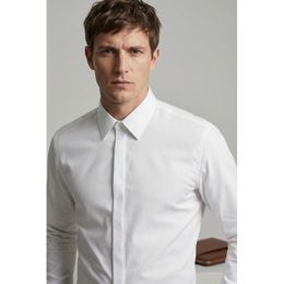 Calvin Klein Herren Businesshemd &raquo;XSLIM OCCASION STR SLD&laquo; normaler Kragen, Slim fit, verdeckte Kn&ouml;pfe 40, N-Gr