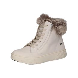 Caprice Schn&uuml;rstiefelette Damen Gr&ouml;&szlig;e 41 beige Winterschuhe