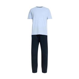 Marks & Spencer Marks & Spencer Pyjama Herren Gr&ouml;&szlig;e XL hellblau / schwarz