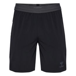 Hummel Sportshorts 'Pro' Herren Gr&ouml;&szlig;e M dunkelgrau / schwarz