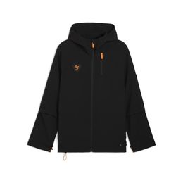 Puma Sportjacke 'Lafranc&eacute; Heem' Herren Gr&ouml;&szlig;e XL orange / schwarz