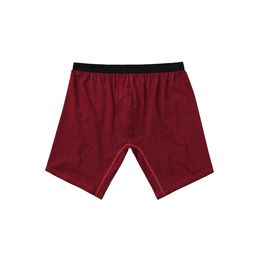 JP1880 Boxershorts Herren Gr&ouml;&szlig;e 4XL rot / dunkelrot / schwarz