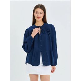 Mixray Bluse Damen Gr&ouml;&szlig;e L marine